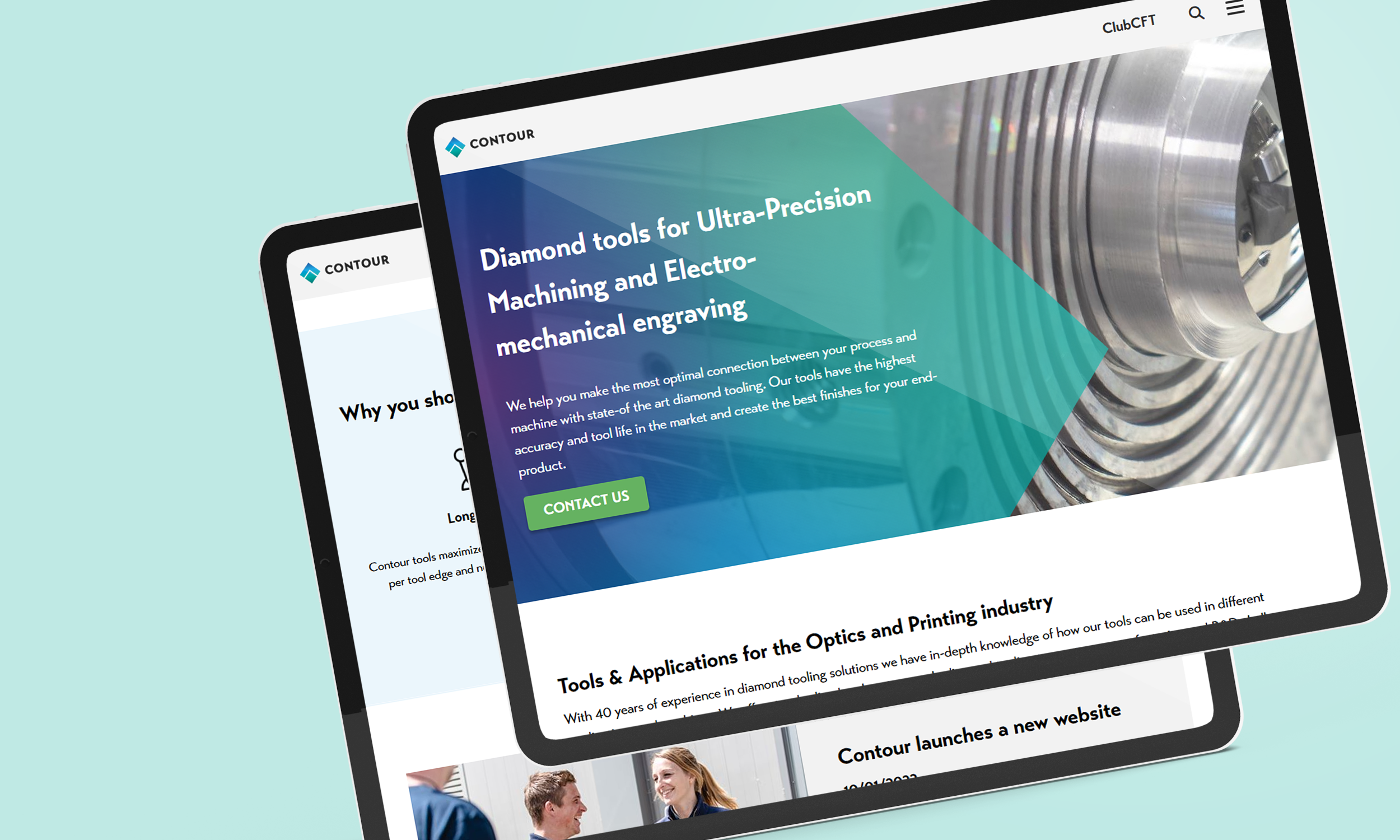 Website Contour Diamonds | Cases | True People